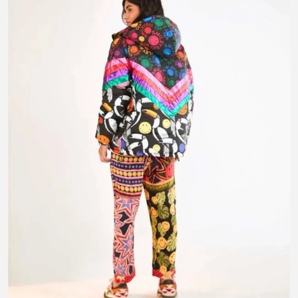 FARM Rio | Jackets & Coats | Farm Rio Reversible Rainbow Toucan Smiley ...